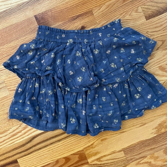 American Eagle Outfitters | Skirts | American Eagle Floral Ruffled ...
